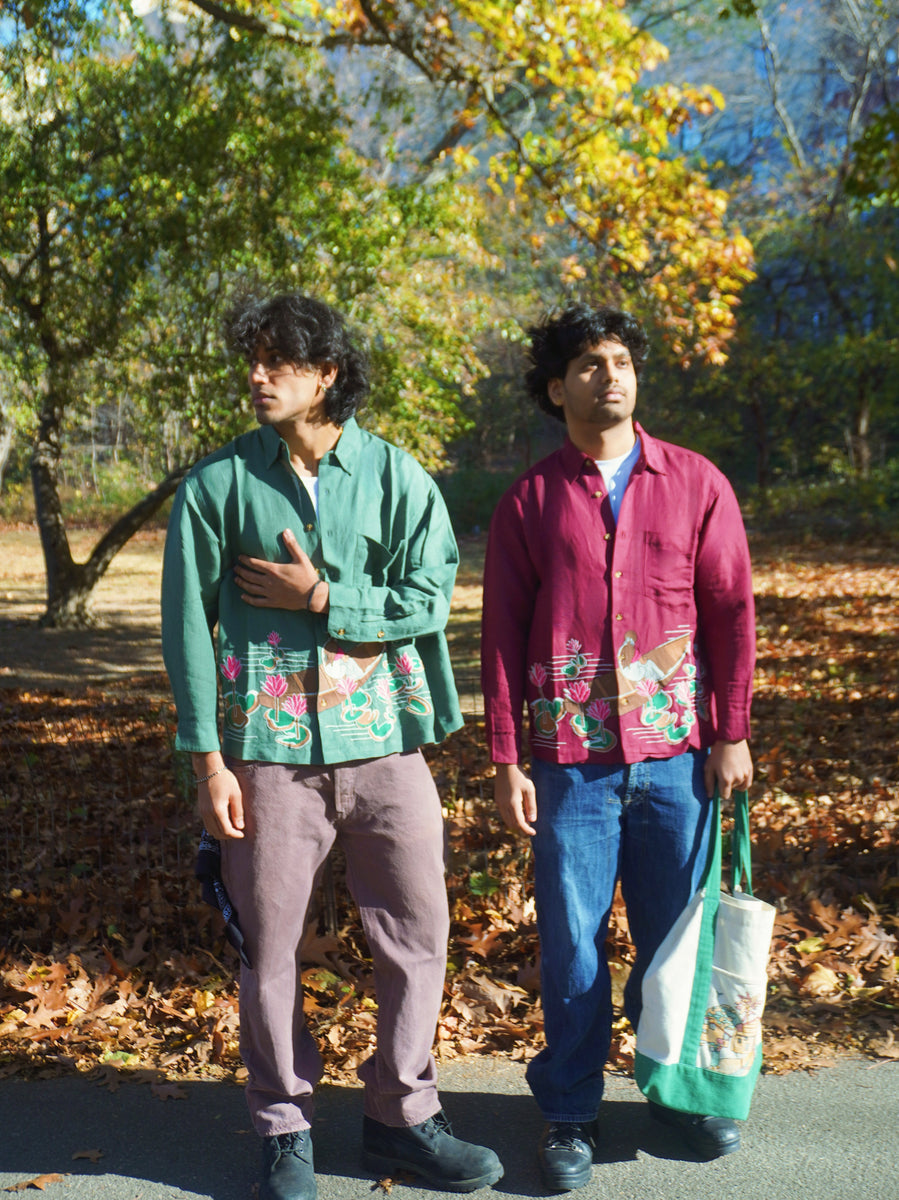 Shurjo Embroidered Shirt – labyrinthave